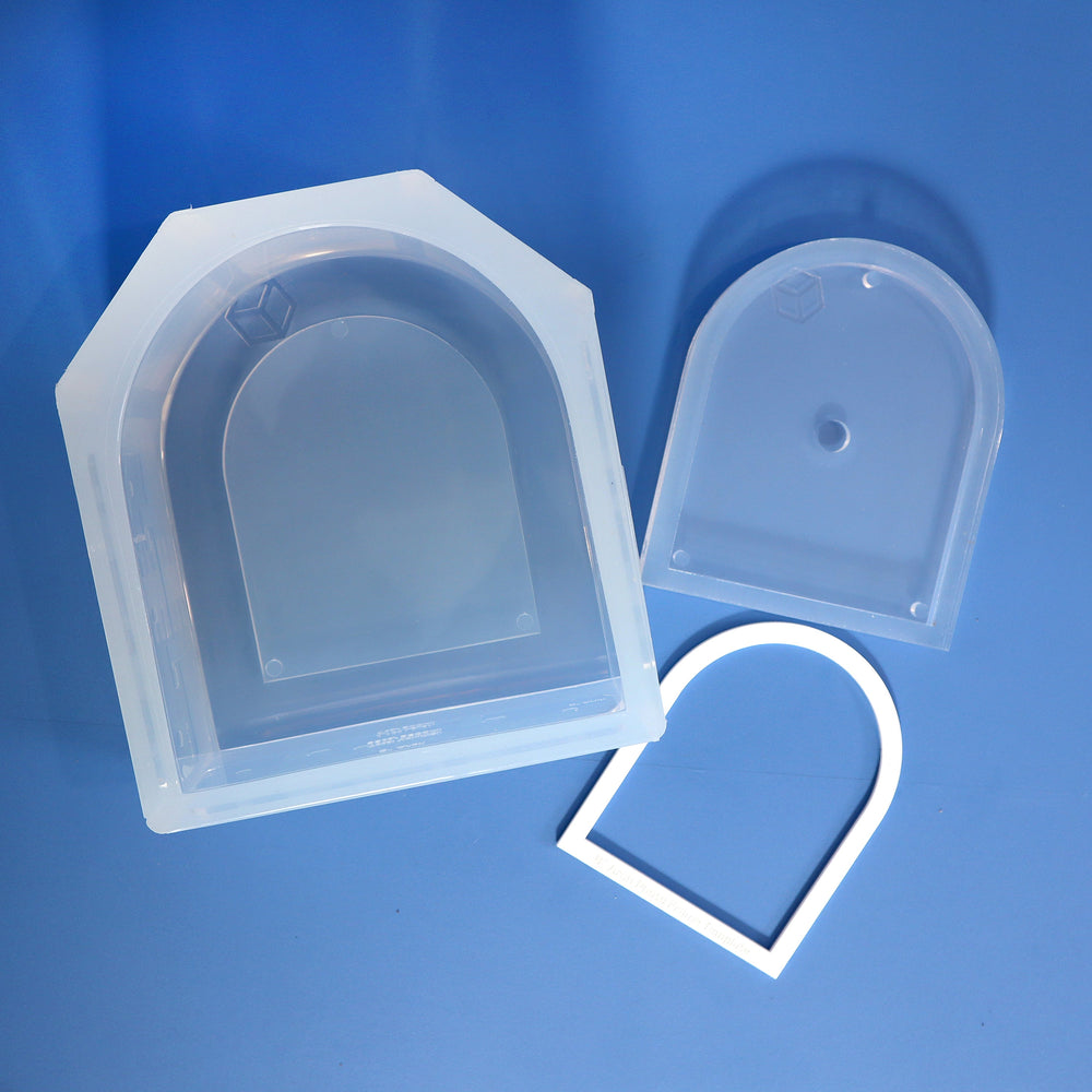 Clear Silicone 8" Arch Frame Mold – Modern Mold